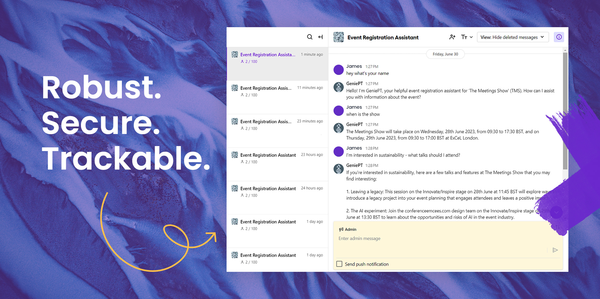 Introducing: GeniePT AI Event Assistant | gther Event Platform and Apps